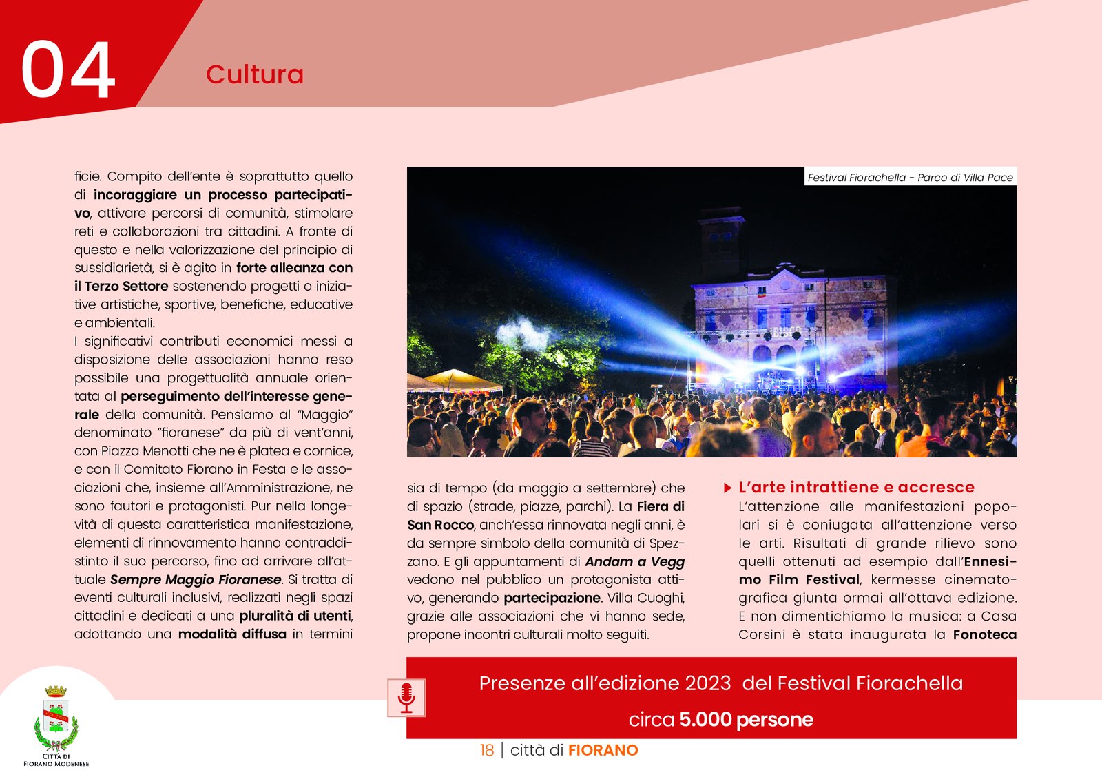 Cultura - Comune di Fiorano Modenese